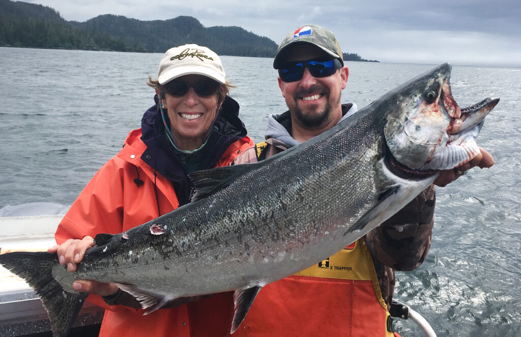 Mooching for Salmon - North Pacific Saltwater - Sitka, Alaska